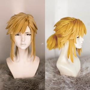 Link Botw Inspired Cosplay Wig - Etsy
