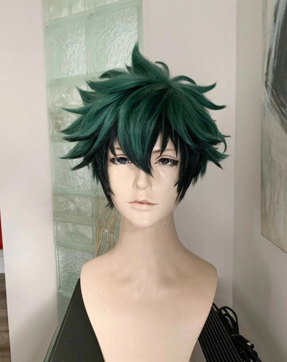 Crying Green Boy Cosplay Wig Etsy UK