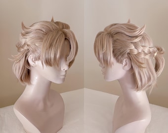 Genshin Impact ALBEDO Cosplay Wig - Etsy