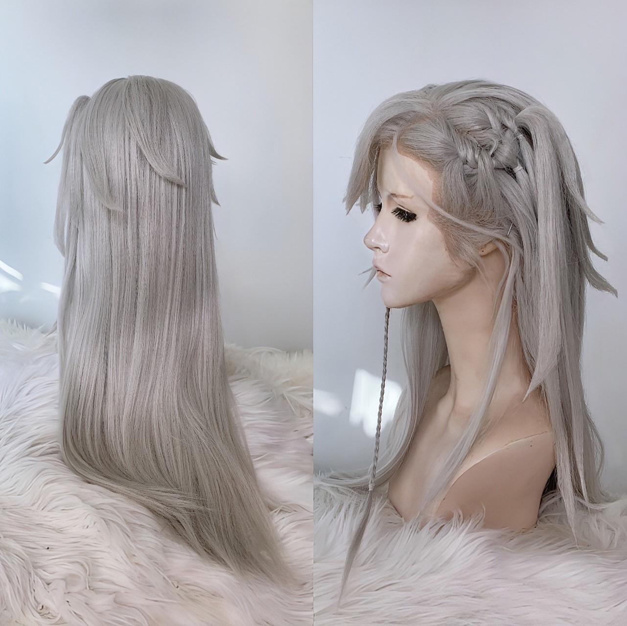 Undertaker Cosplay Wig, Side Braid Version - Etsy