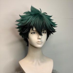 Crying Green Boy Cosplay Wig - Etsy