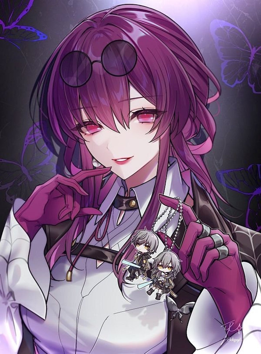 READY TO SHIP Kafka From Honkai Inspired Cosplay Wig - Etsy