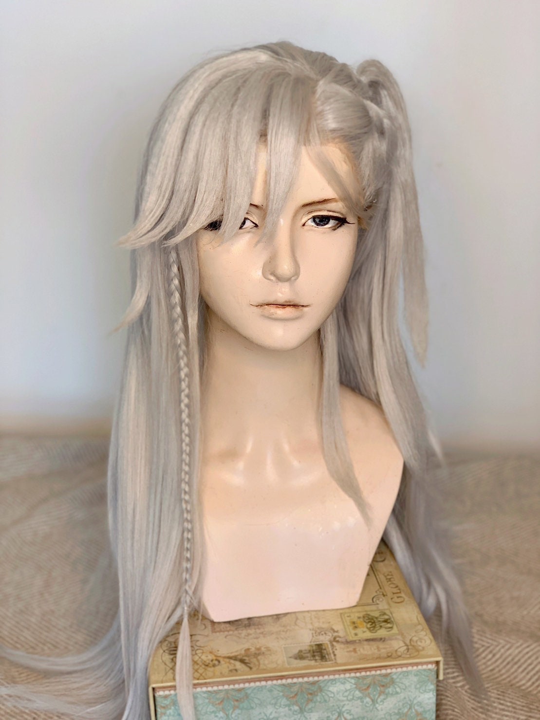 Undertaker Cosplay Wig, Side Braid Version - Etsy Canada