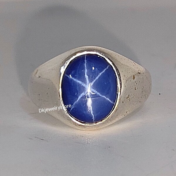 Star Sapphire Ring - Etsy