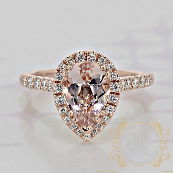 Pear Morganite - Etsy