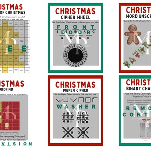 Christmas Scavenger Hunt for Big Kids & Teens (PDF Download) - Etsy