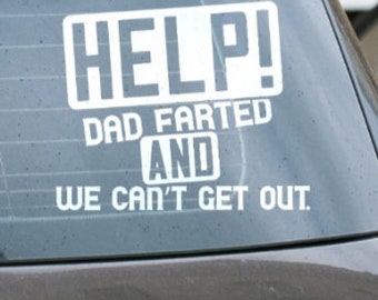 Fart Bumper Stickers - Etsy