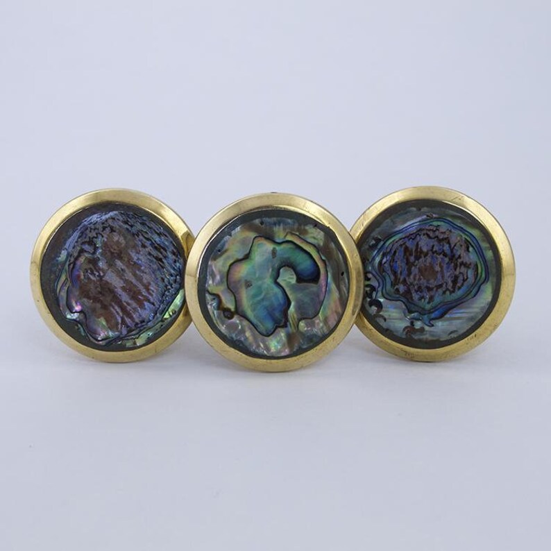 Black Mother of Pearl Galaxy Knob Drawer Knob Dresser Knob - Etsy