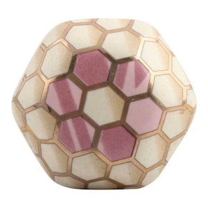 Mother of Pearl Tortoise Shell Knob - Beautiful Ceramic Drawer Pull ...