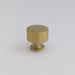 Fluted Brass Gold Cabinet Pulls and Drawer Handles, Brushed Gold Finish ...