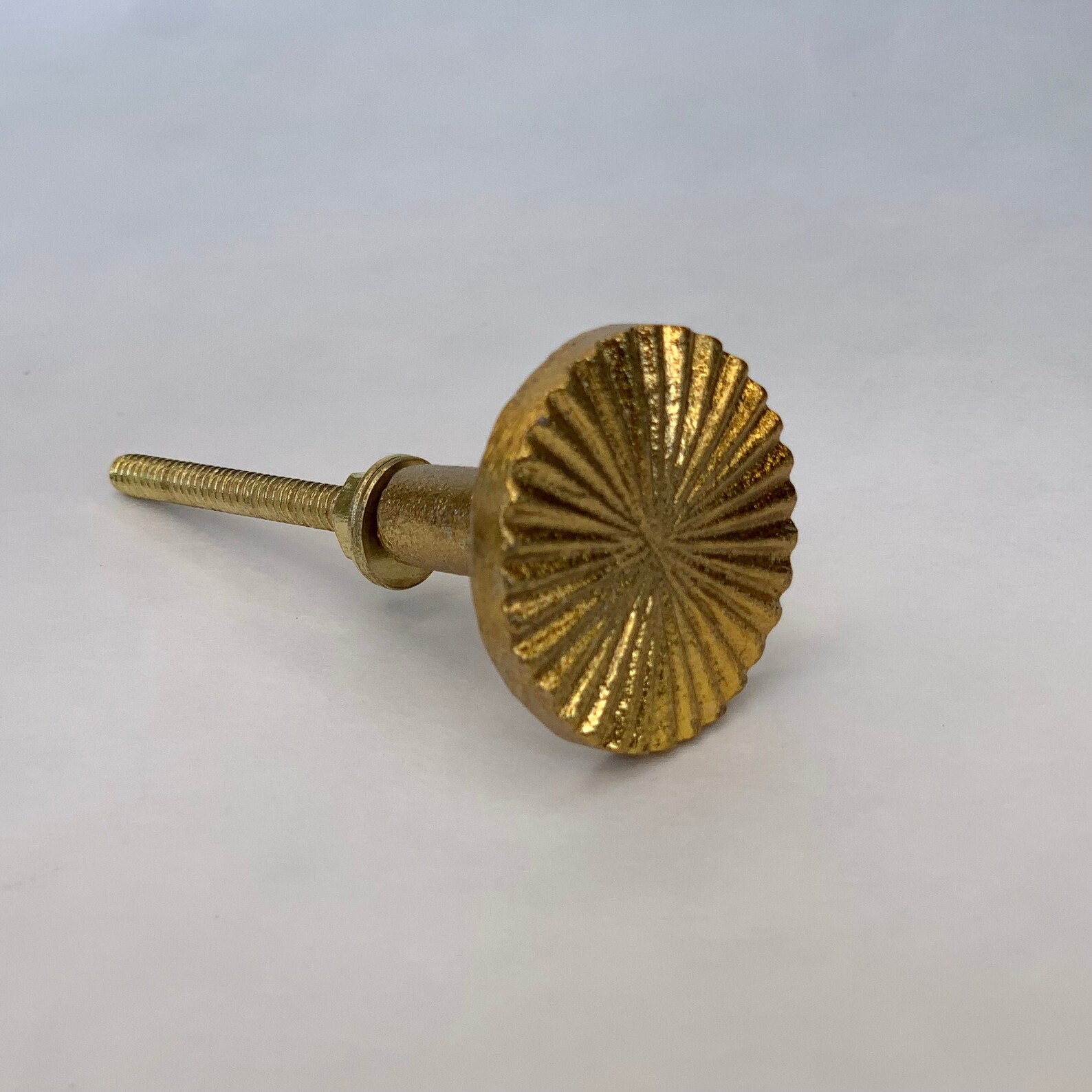 Gold Radial Knob Dresser Knob Modern Knobs and Pulls - Etsy