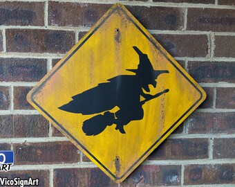Witch Road Sign - Etsy