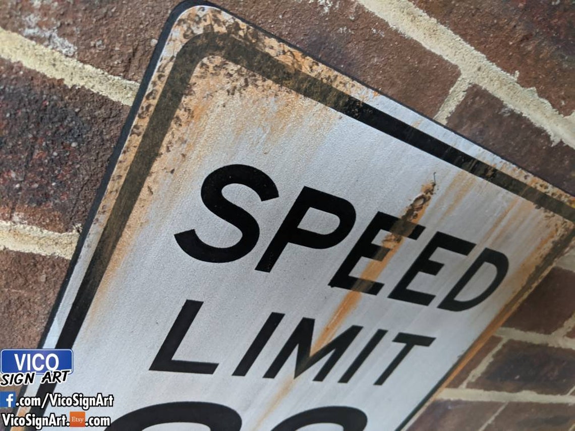 Speed Limit 88 Back to the Future Road Sign Art - Etsy