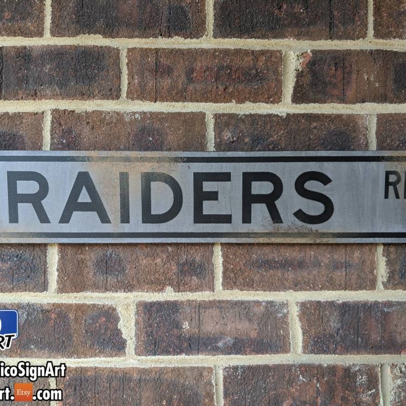 Raiders Wall Art - Etsy
