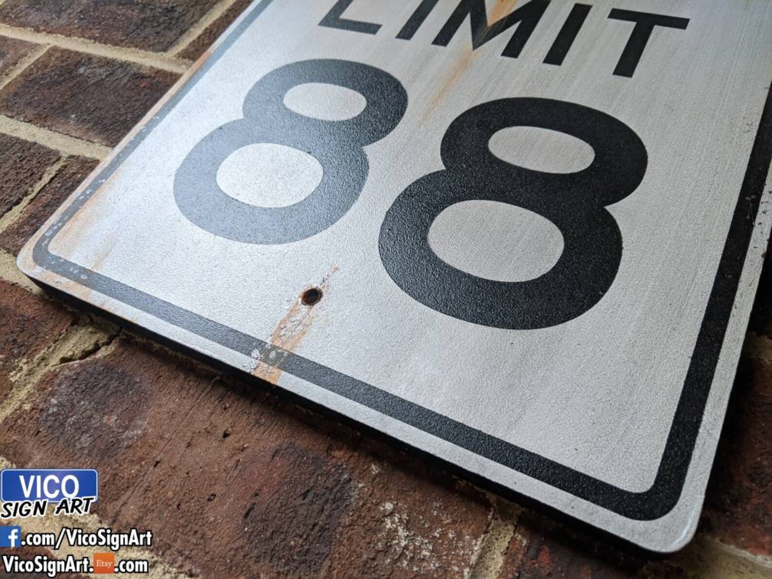 Speed Limit 88 Back to the Future Road Sign Art - Etsy