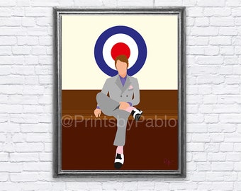 Paul Weller ,the Mod Father, the Jam, Mod , Art Print - Etsy UK
