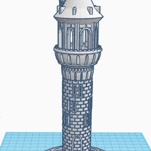 Rapunzel Tower Cutout - Etsy