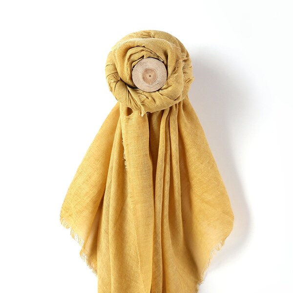 Yellow Scarf - Etsy
