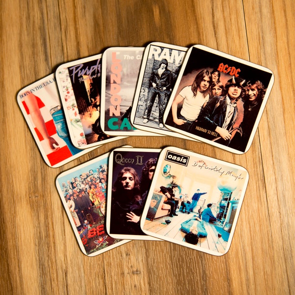 Vinyl Coasters - Etsy