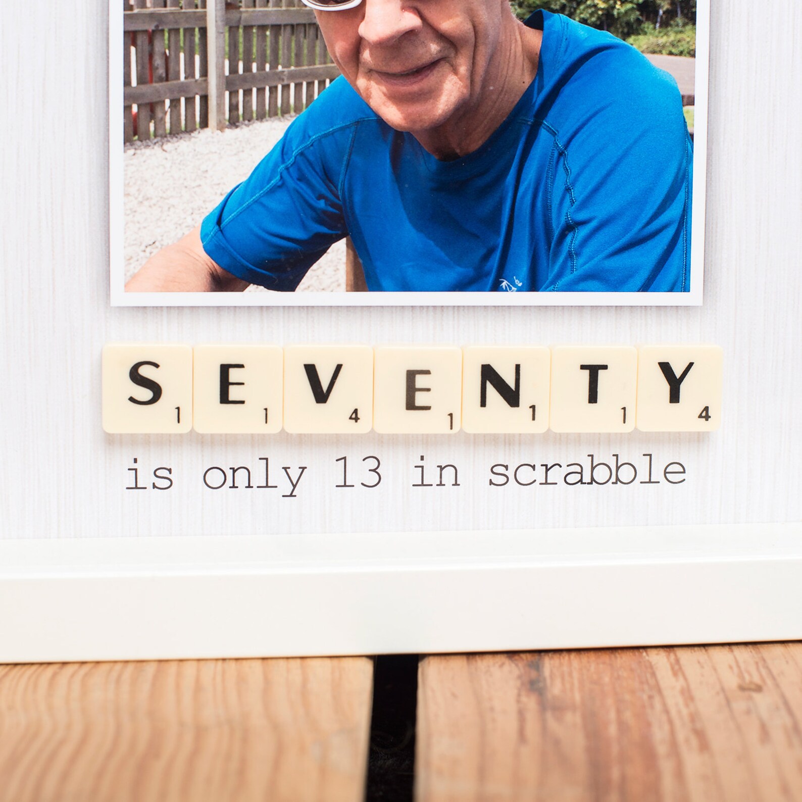 Personalised Birthday Scrabble Photo Frame 30th 40th 50th - Etsy