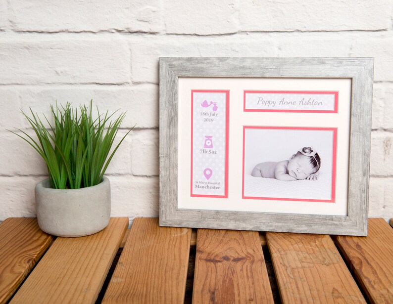 Personalised Baby Photo Frame Gift for Newborn Fantastic - Etsy UK