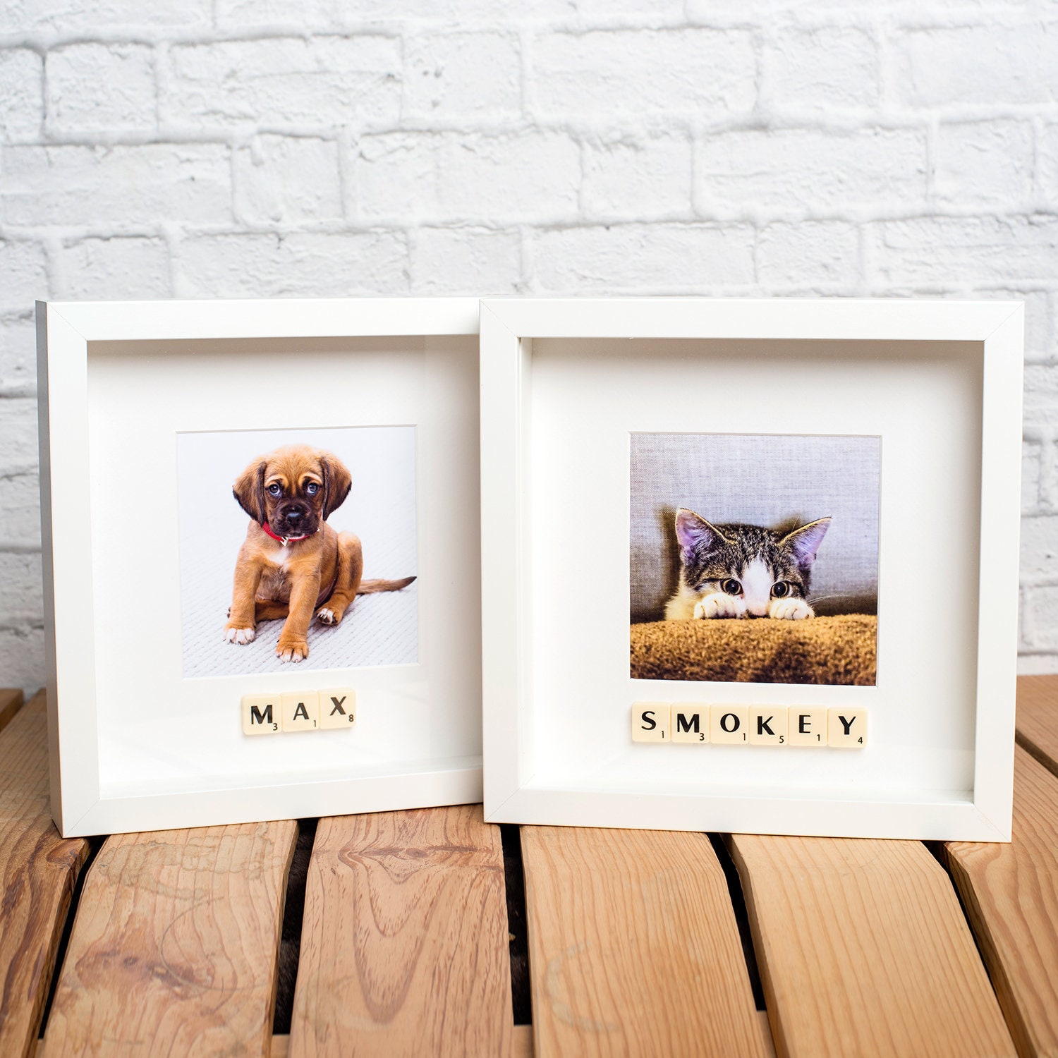 Personalised Pet Photo Frame Your Dog or Cat's Name - Etsy UK
