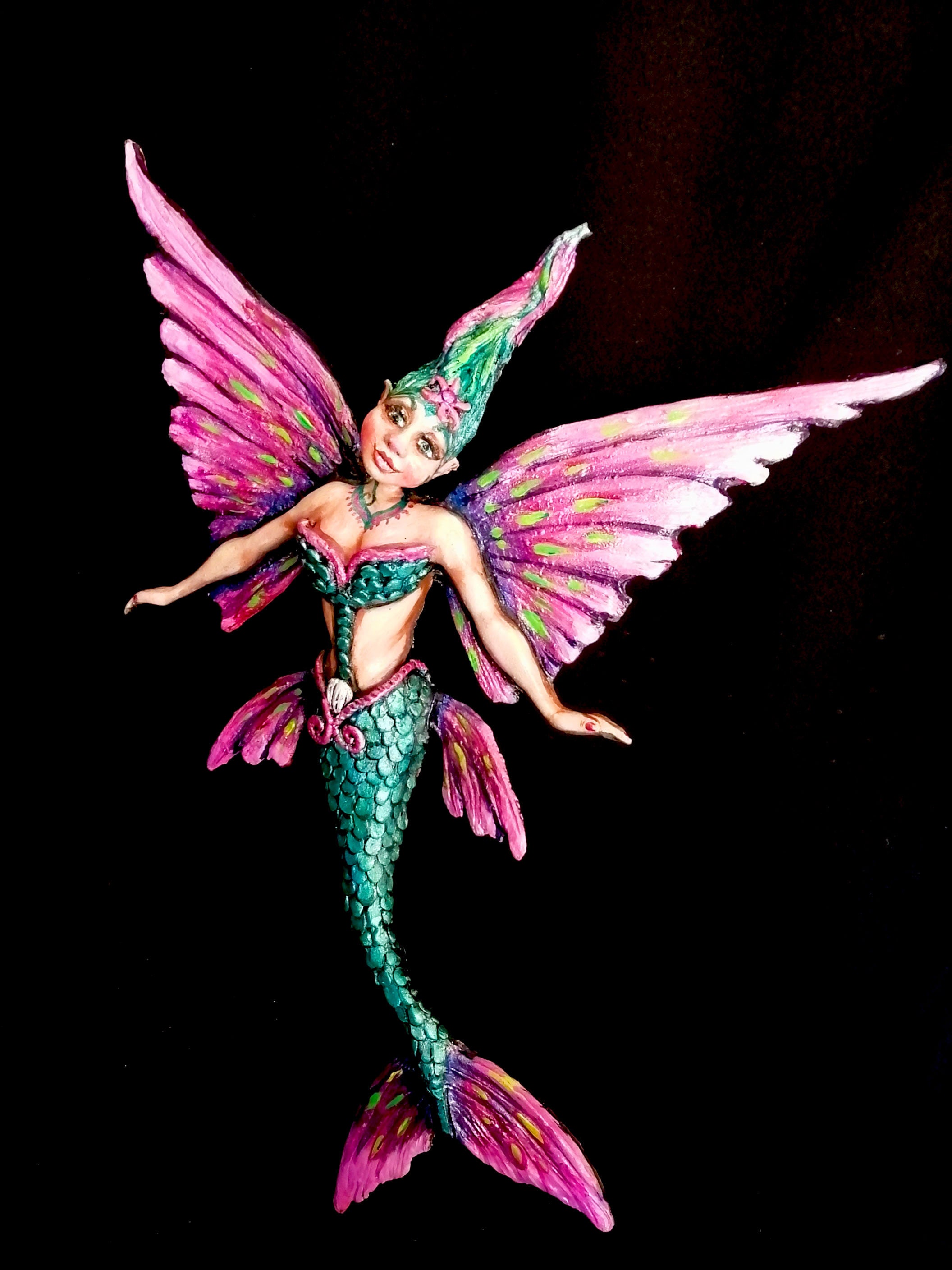 Flying Fish Mermaids Wall Hanging 1 - Etsy