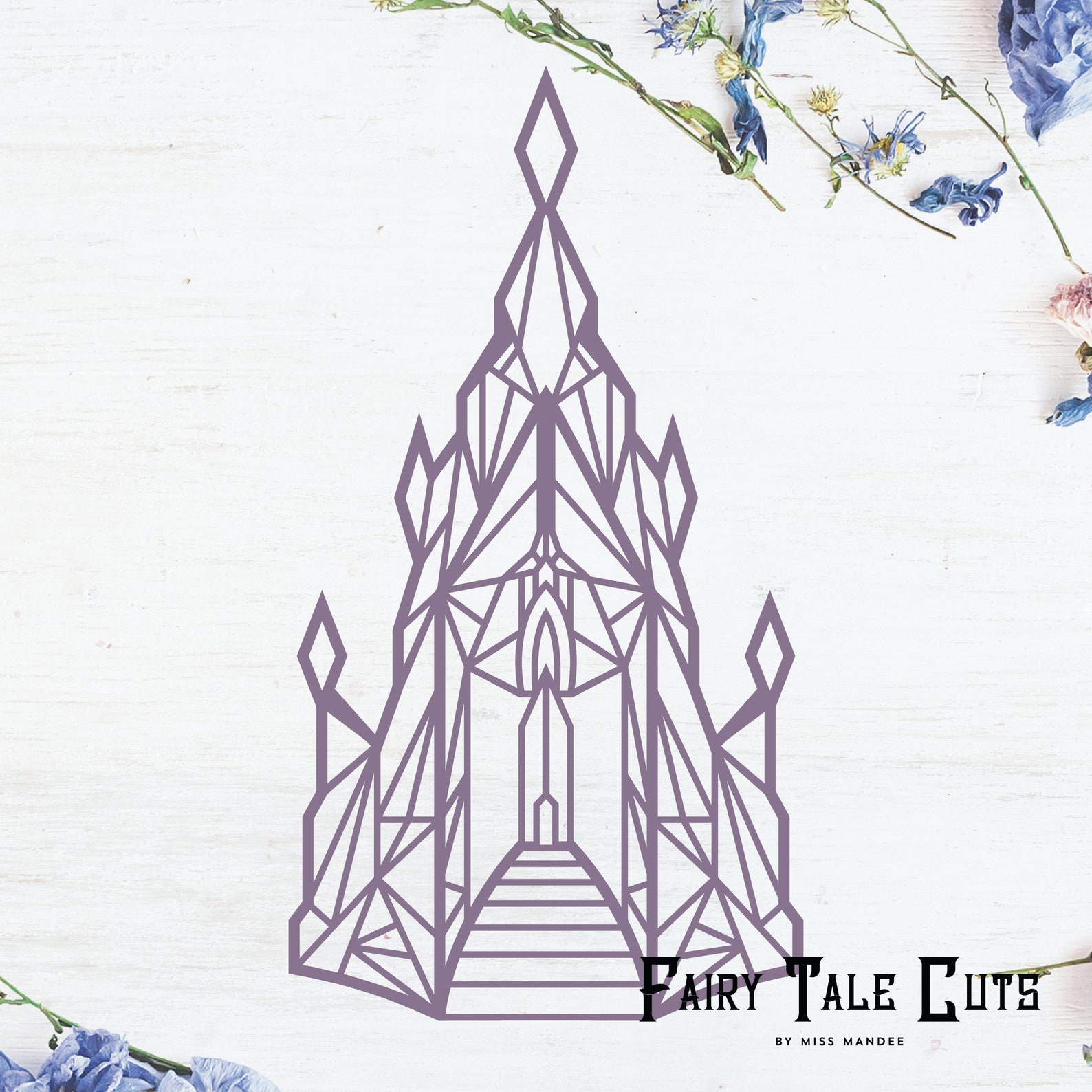 Elsa's Castle, Frozen Inspired File Design - Digital Download - SVG ...