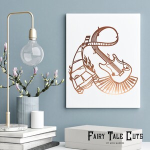 Rock N Roller Coaster Inspired Cut File Design - Digital Download - SVG ...