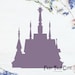 Arendelle Castle Silhouette, Frozen Inspired File Design Digital ...