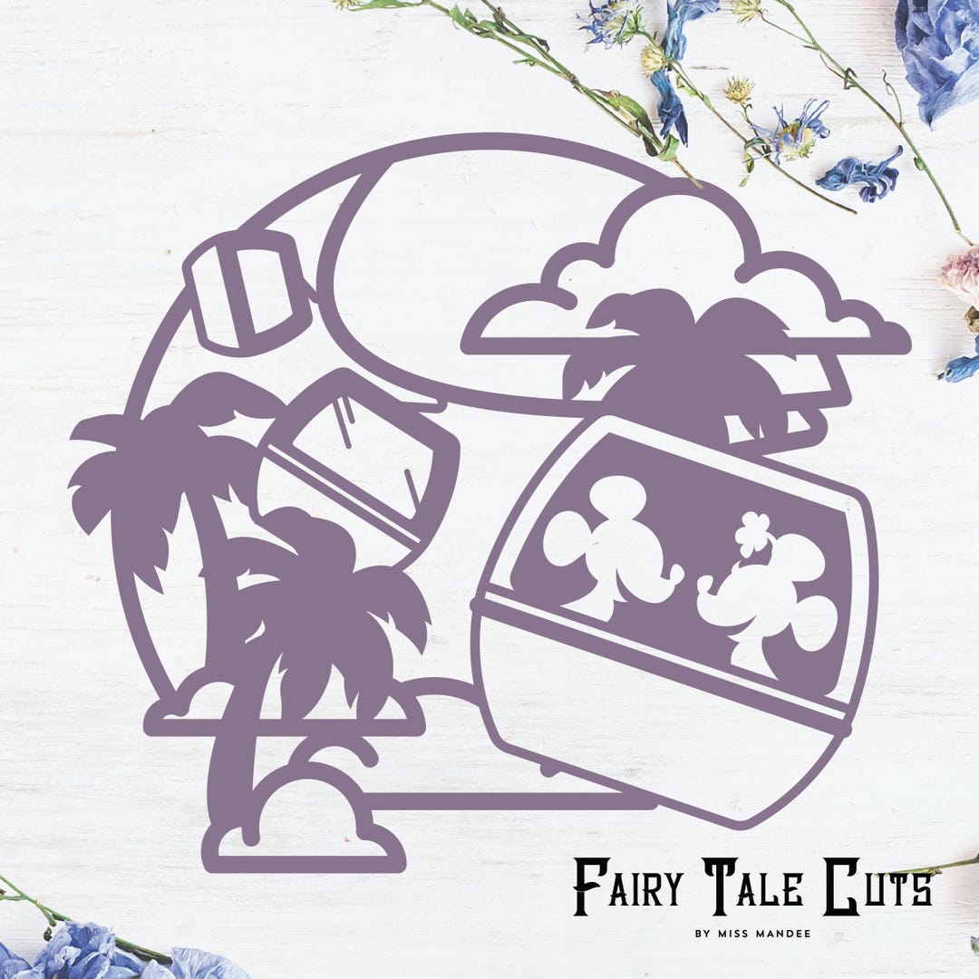 Skyliner Inspired Cut File Design - Digital Download - SVG, Vector ...