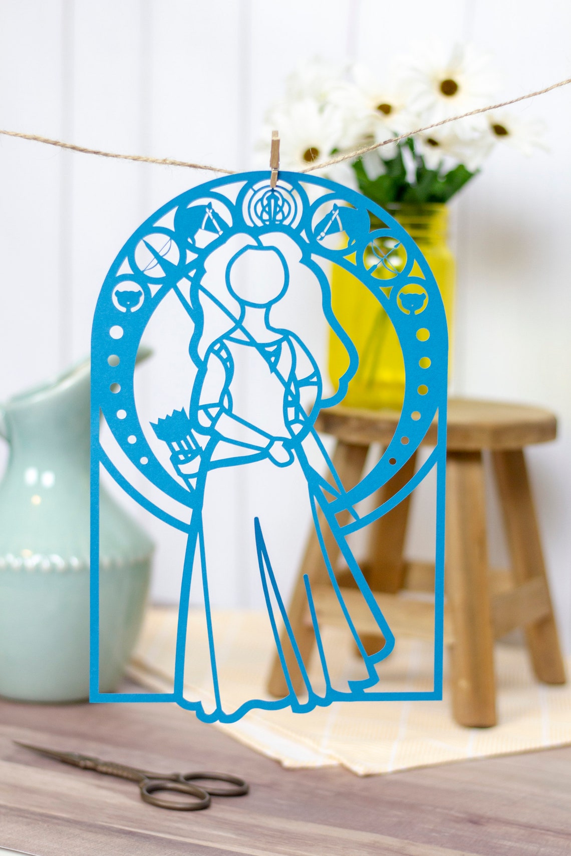 Merida Inspired File Design - Digital Download - SVG, Vector, Cricut ...