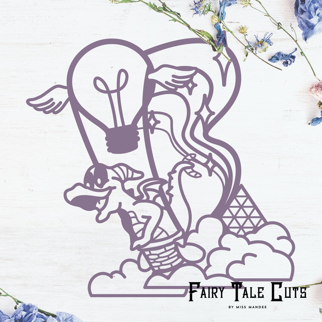 Journey Into Imagination Cut File Design - Epcot Cut File - Digital ...