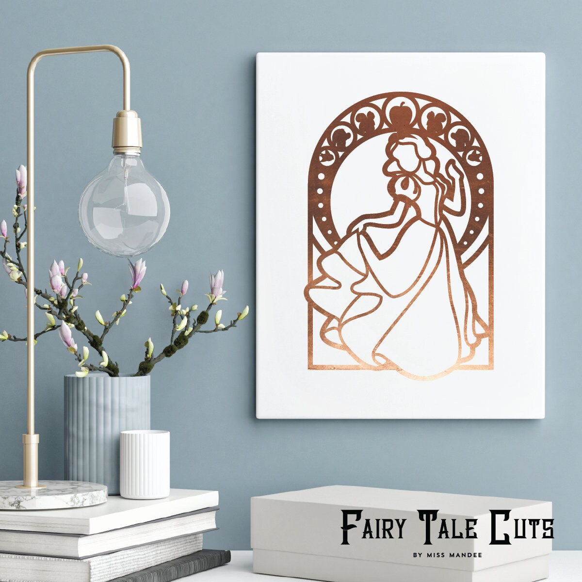 Snow White Inspired File Design Digital Download SVG | Etsy