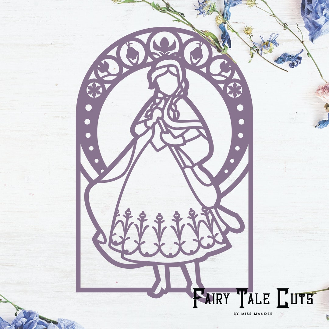 Anna Inspired File Design - Digital Download - SVG, Vector, Cricut ...