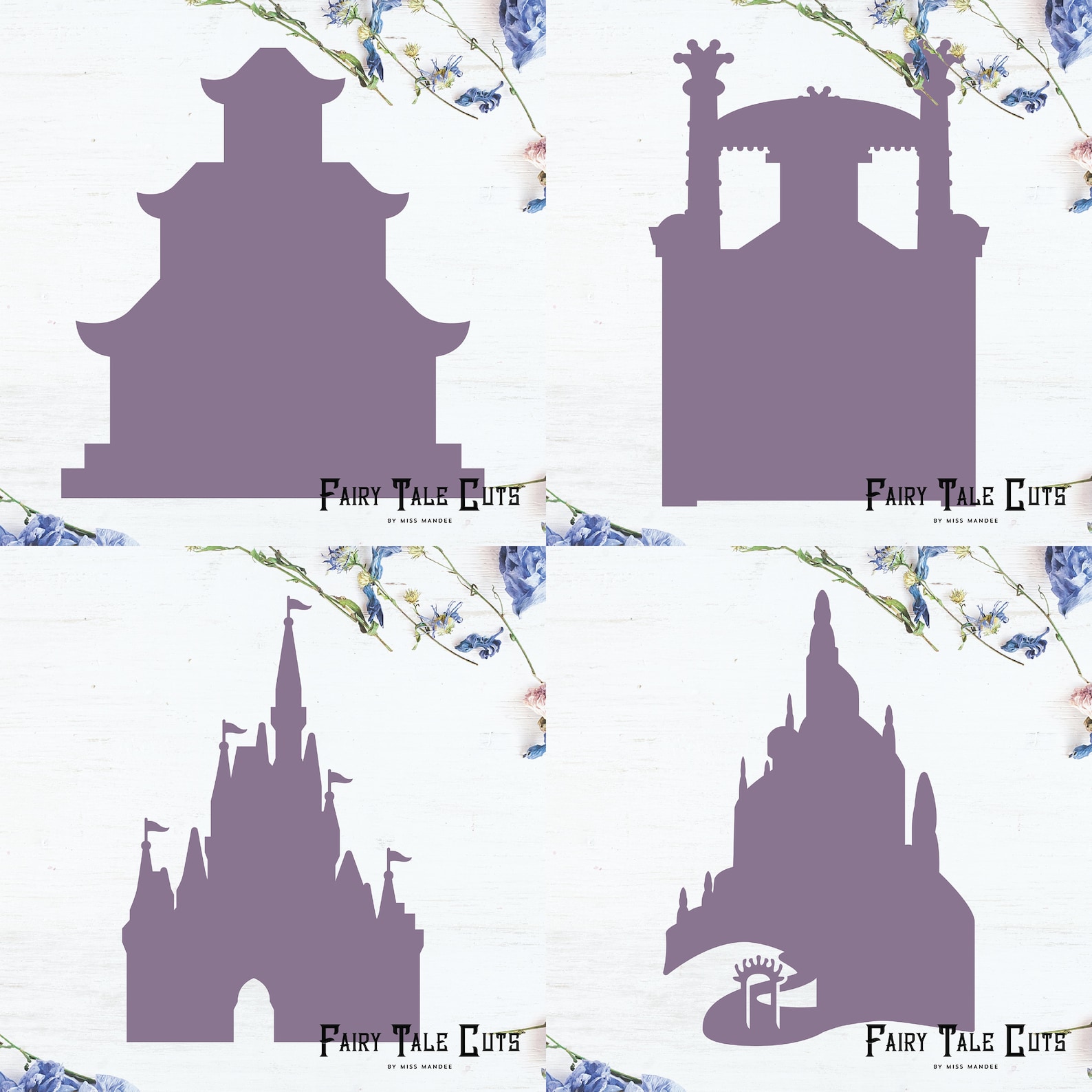 BUNDLE: Castle Designs 28 Stunning Architectural Files - Etsy