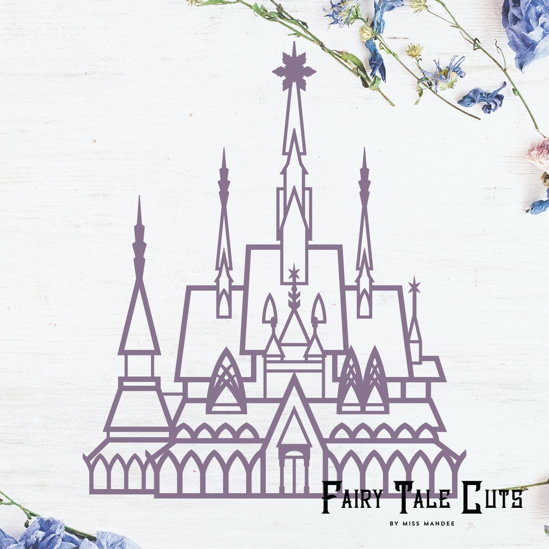 Arendelle Castle, Frozen Inspired File Design - Digital Download - SVG ...