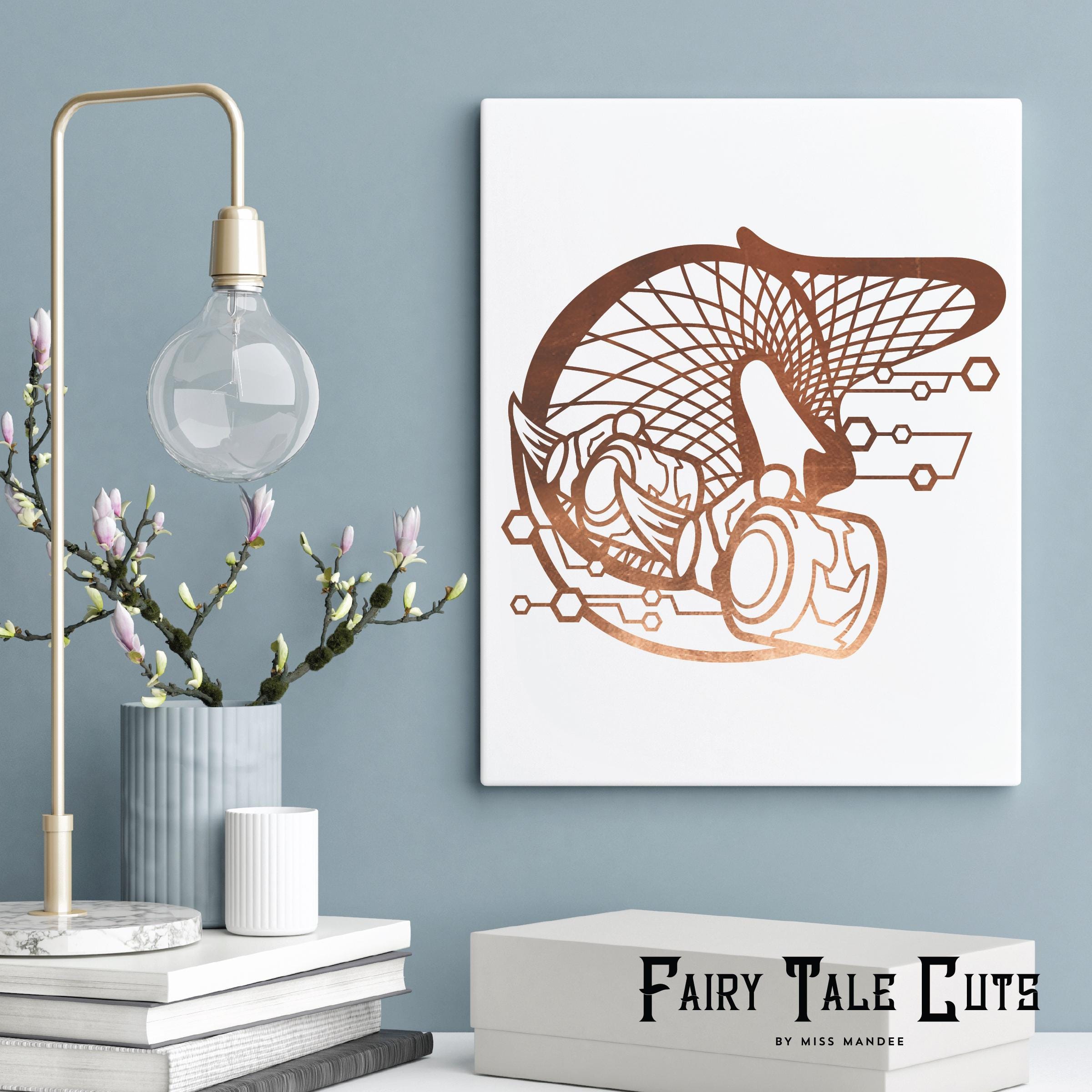 Lightcycle Run Inspired Cut File Design - Digital Download - SVG ...