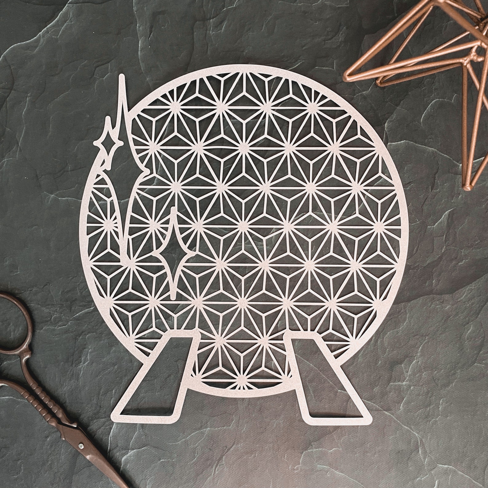 Spaceship Earth Inspired Cut File Design - Epcot Cut File - Digital ...