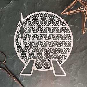 Spaceship Earth Inspired Cut File Design - Epcot Cut File - Digital ...