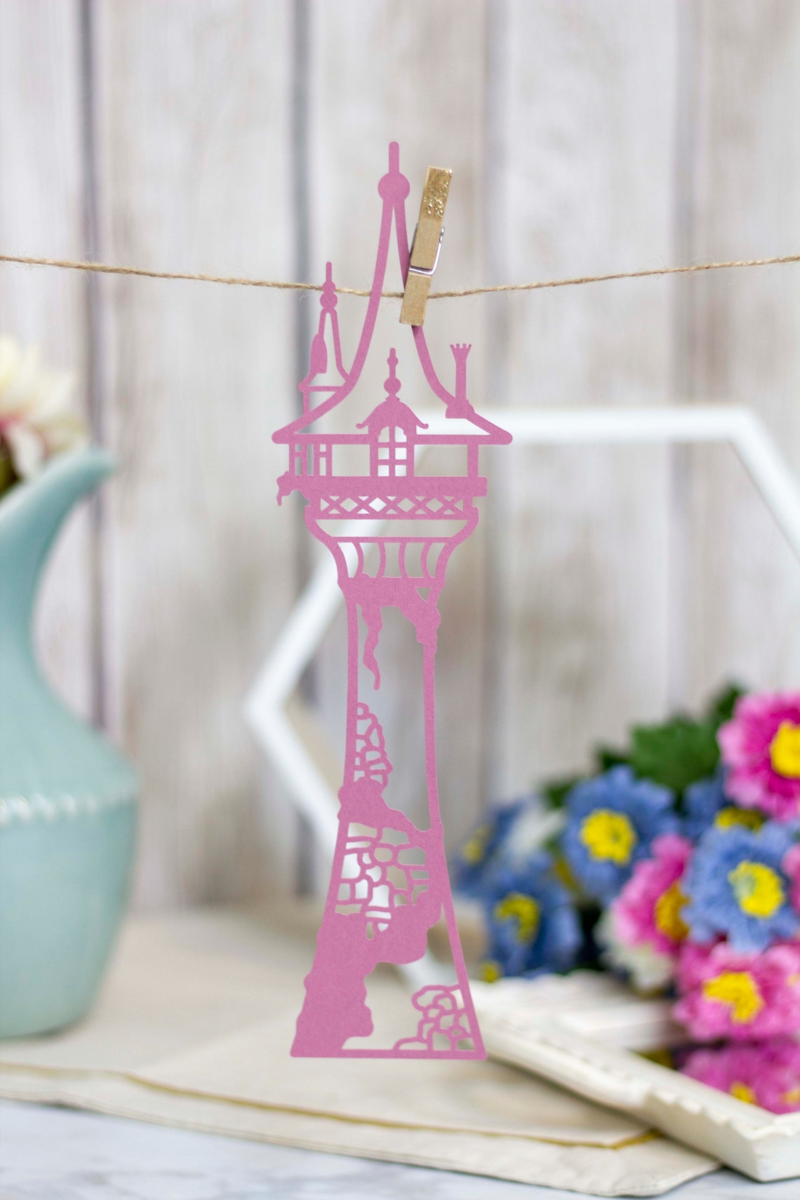 Rapunzel's Tower, Tangled Inspired File Design - Digital Download - SVG ...