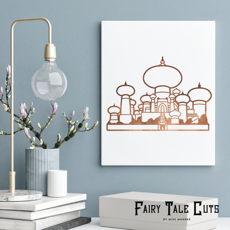 Jasmine's Castle, Agrabah Palace, Aladdin Inspired File Design ...
