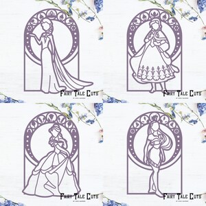 BUNDLE: Princess Inspired Designs - 14 Royal Files - Digital Download ...