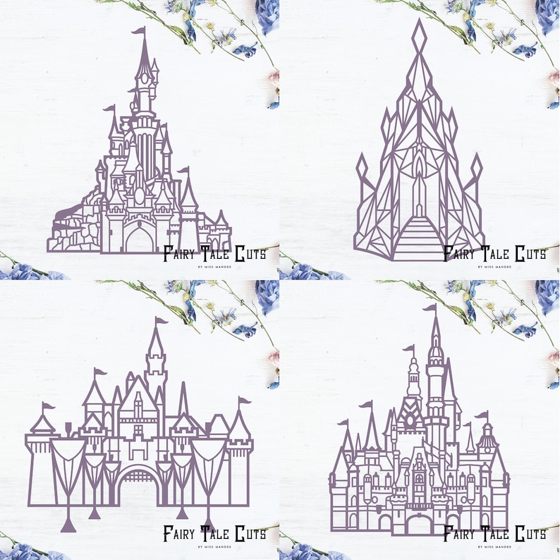 BUNDLE: Castle Designs 28 Stunning Architectural Files - Etsy