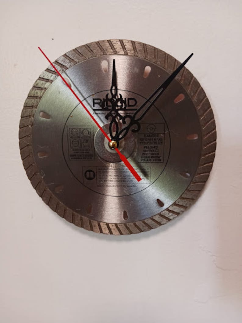 Saw Blade Clock - Etsy