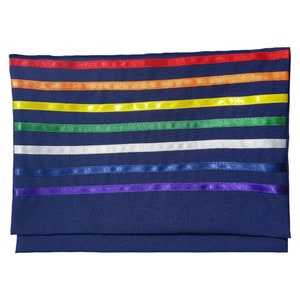 Handmade Rainbow Tallit, Joseph's Coat of Many Colors Tallis, Tallit ...