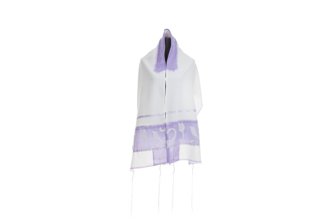 Personalized Paper Cut Tzitzit for Women, Custom Tallit for Girl ...
