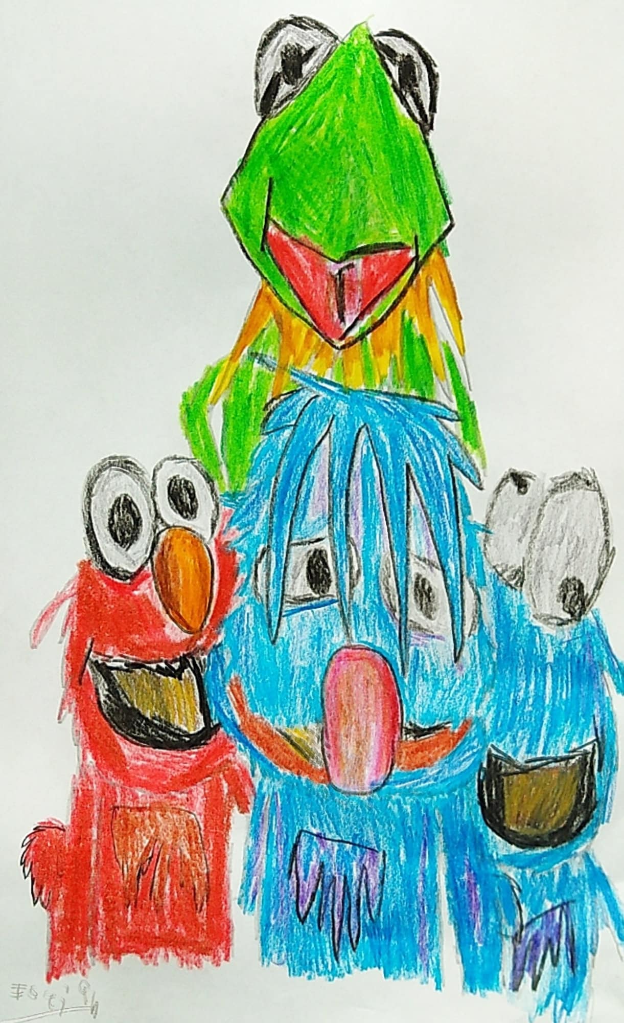Realistic Sesame Street Characters