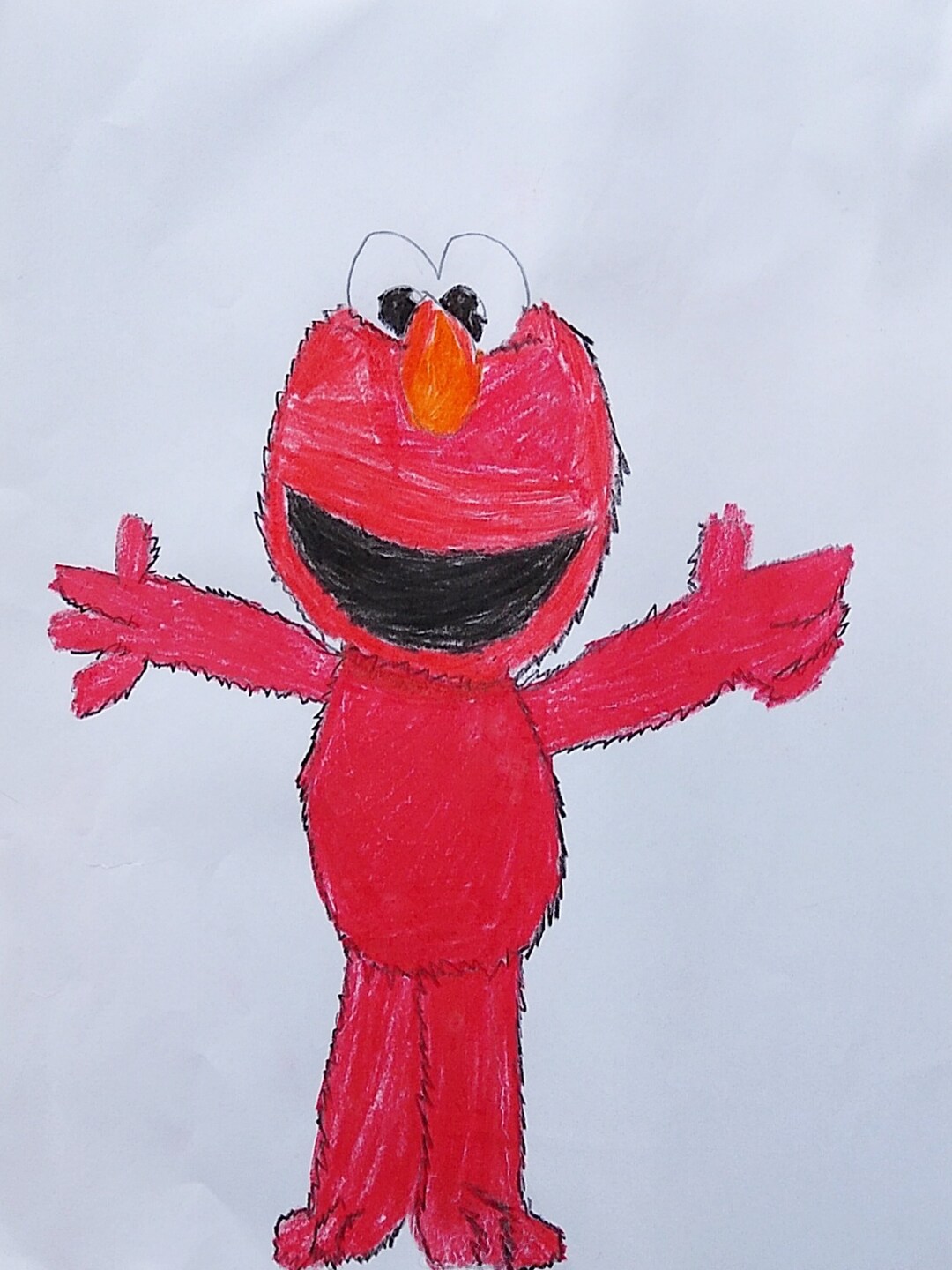 Elmo Reaching Out for a Hug - Etsy