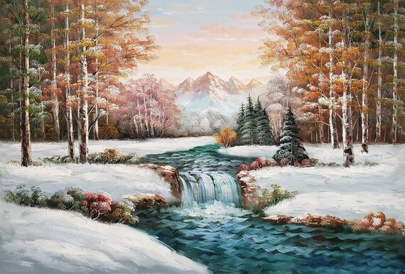 100 Cold Landscapes